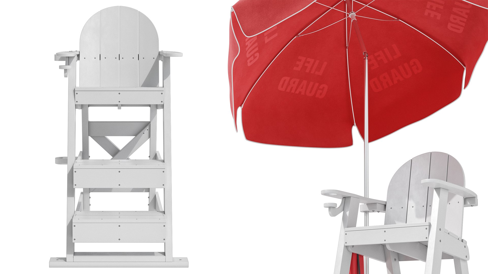 Tailwind Furniture Lifeguard Chair 3D Model - TurboSquid 2160823