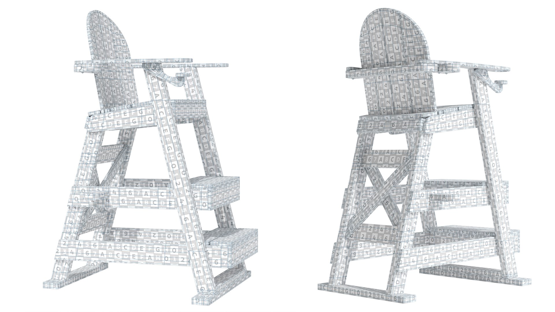 Tailwind Furniture Lifeguard Chair 3D Model - TurboSquid 2160823