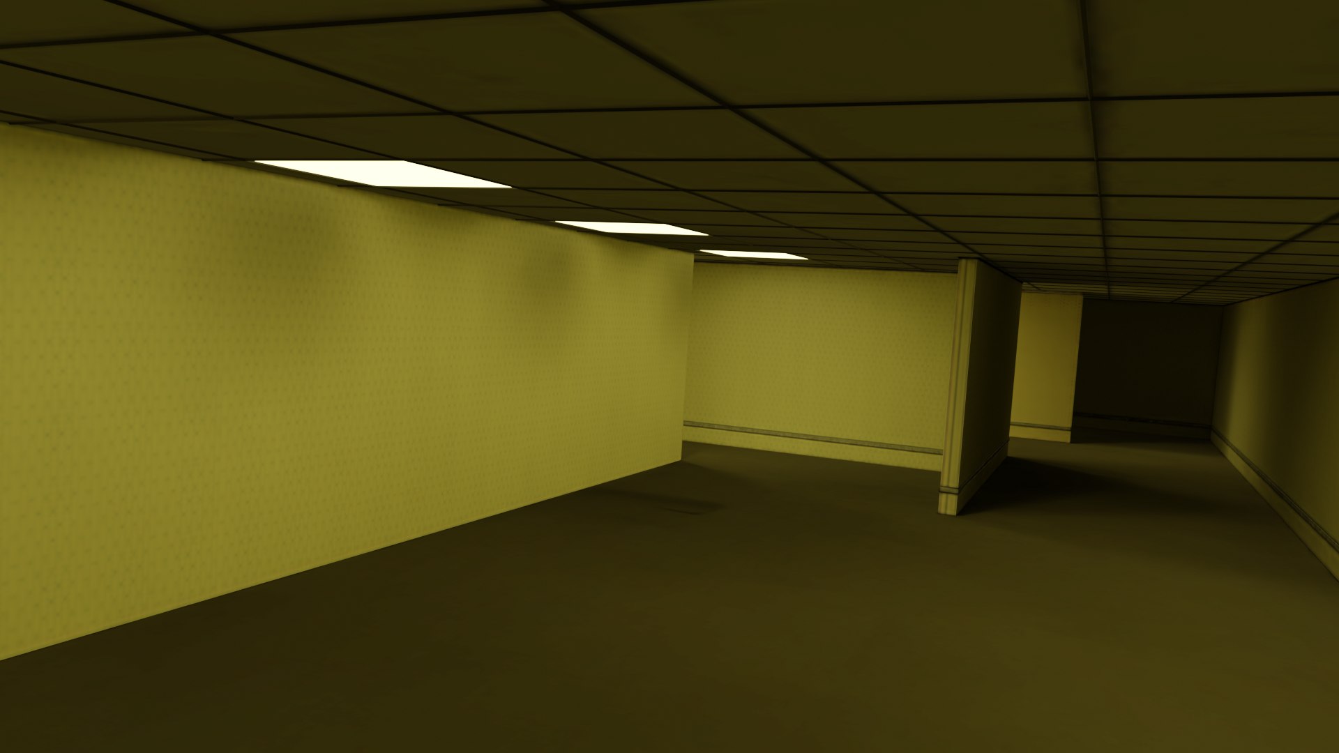 BackRooms Model - TurboSquid 1965466