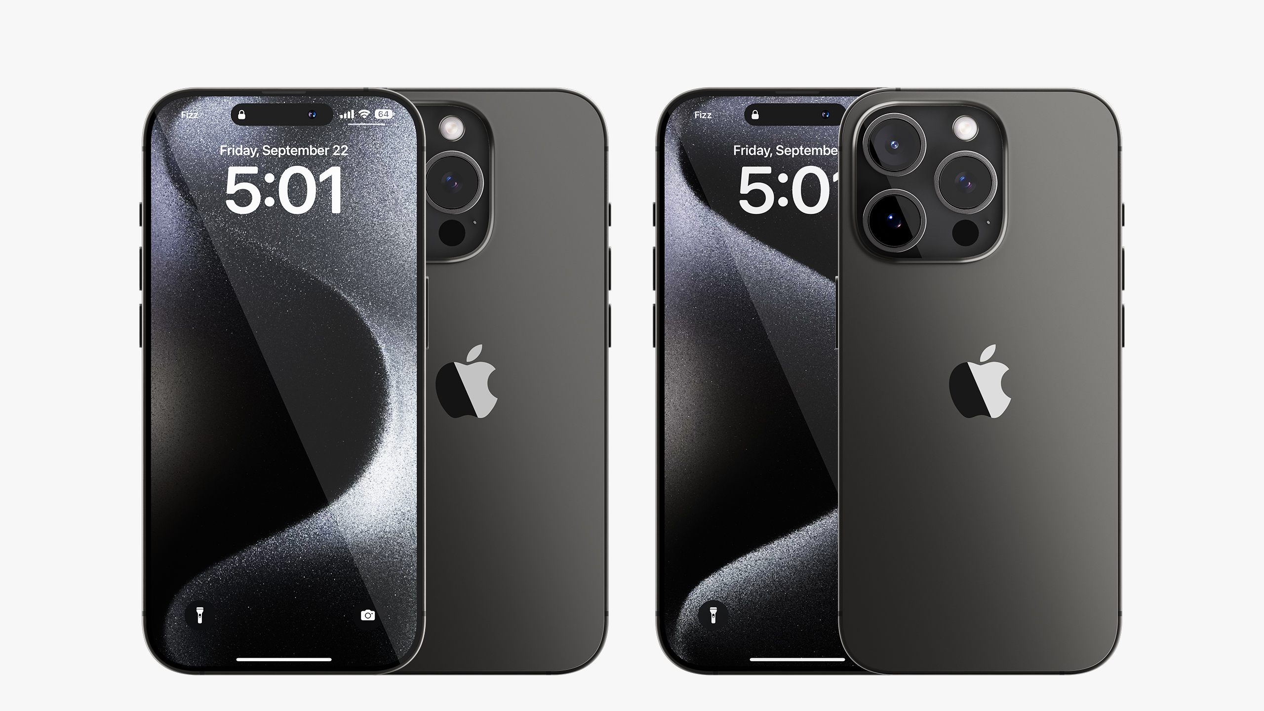 modelo 3d iPhone 15 Pro Negro Titanio - TurboSquid 2133397