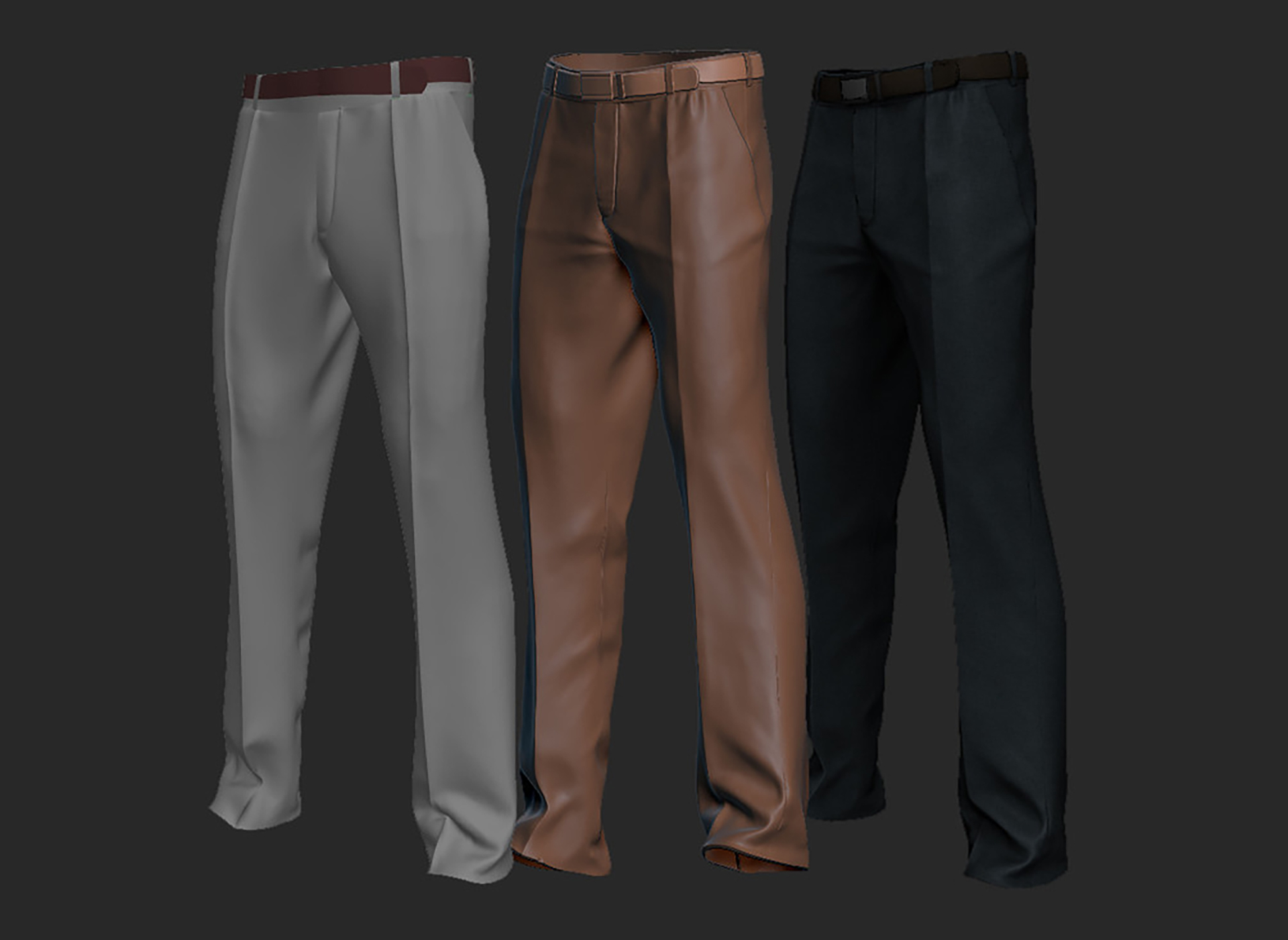 3D pants marvelous designer video - TurboSquid 1691651