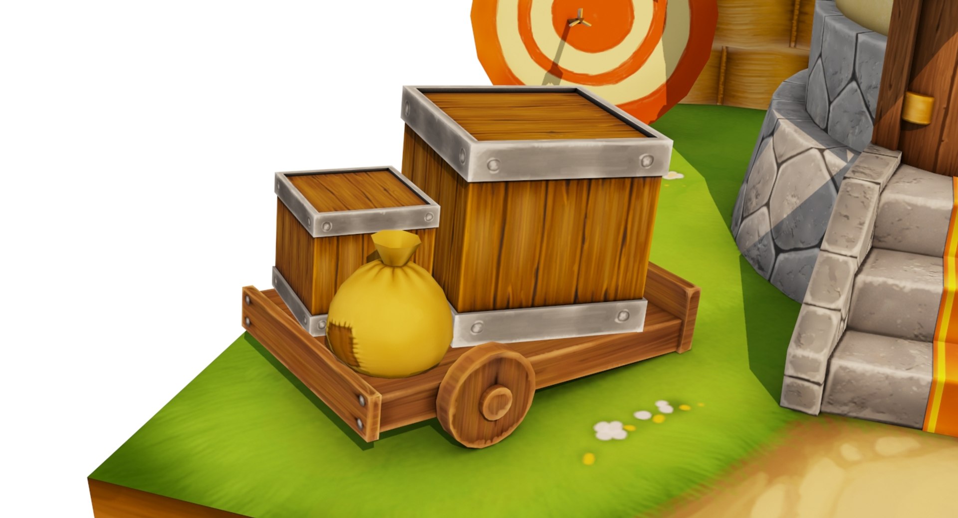 3D Fantasy Cannon Tower - TurboSquid 1155306