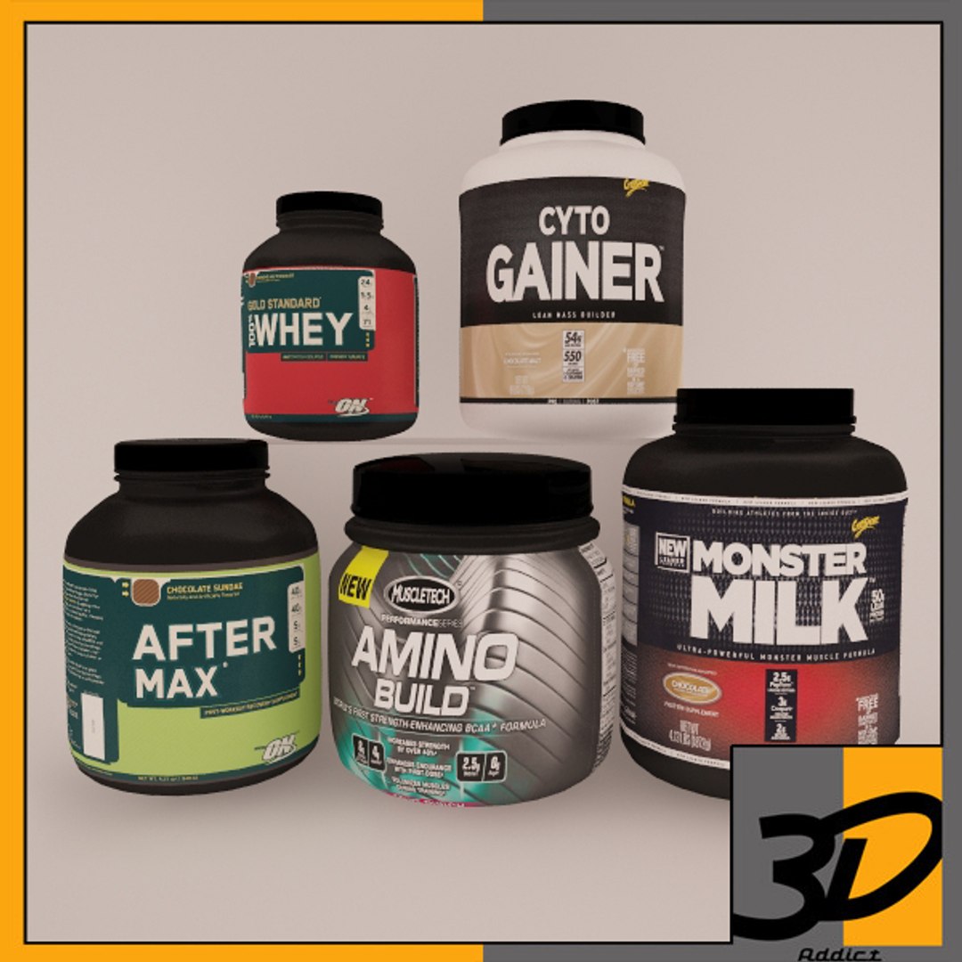 3d Supplement Pack 6 Model