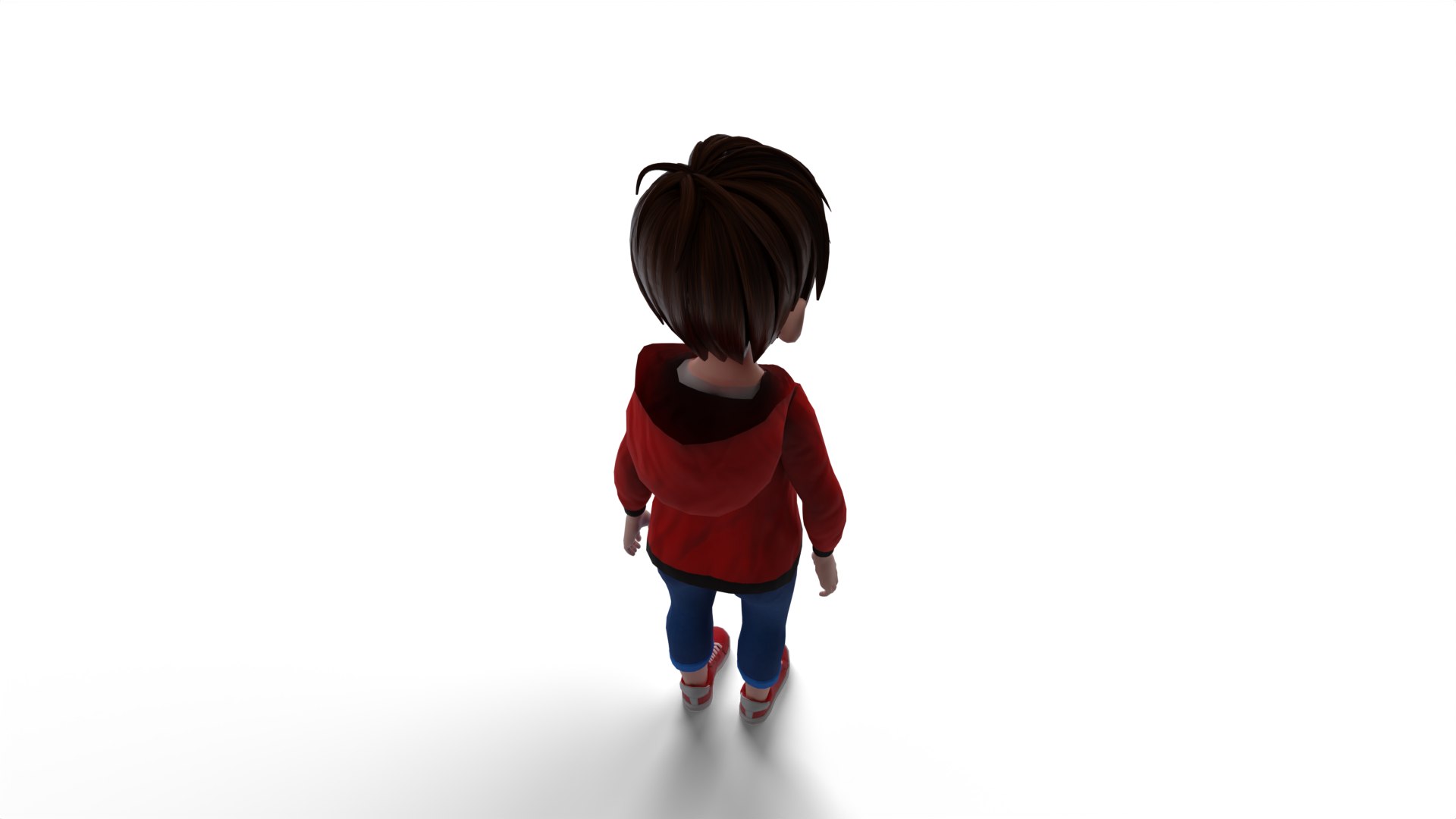 Cartoon Boy jacket Rigged Animated with Unity 3D model - TurboSquid 2173540