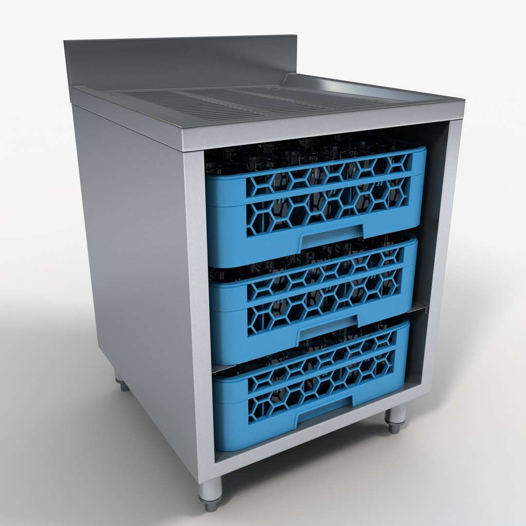 glass storage rack max