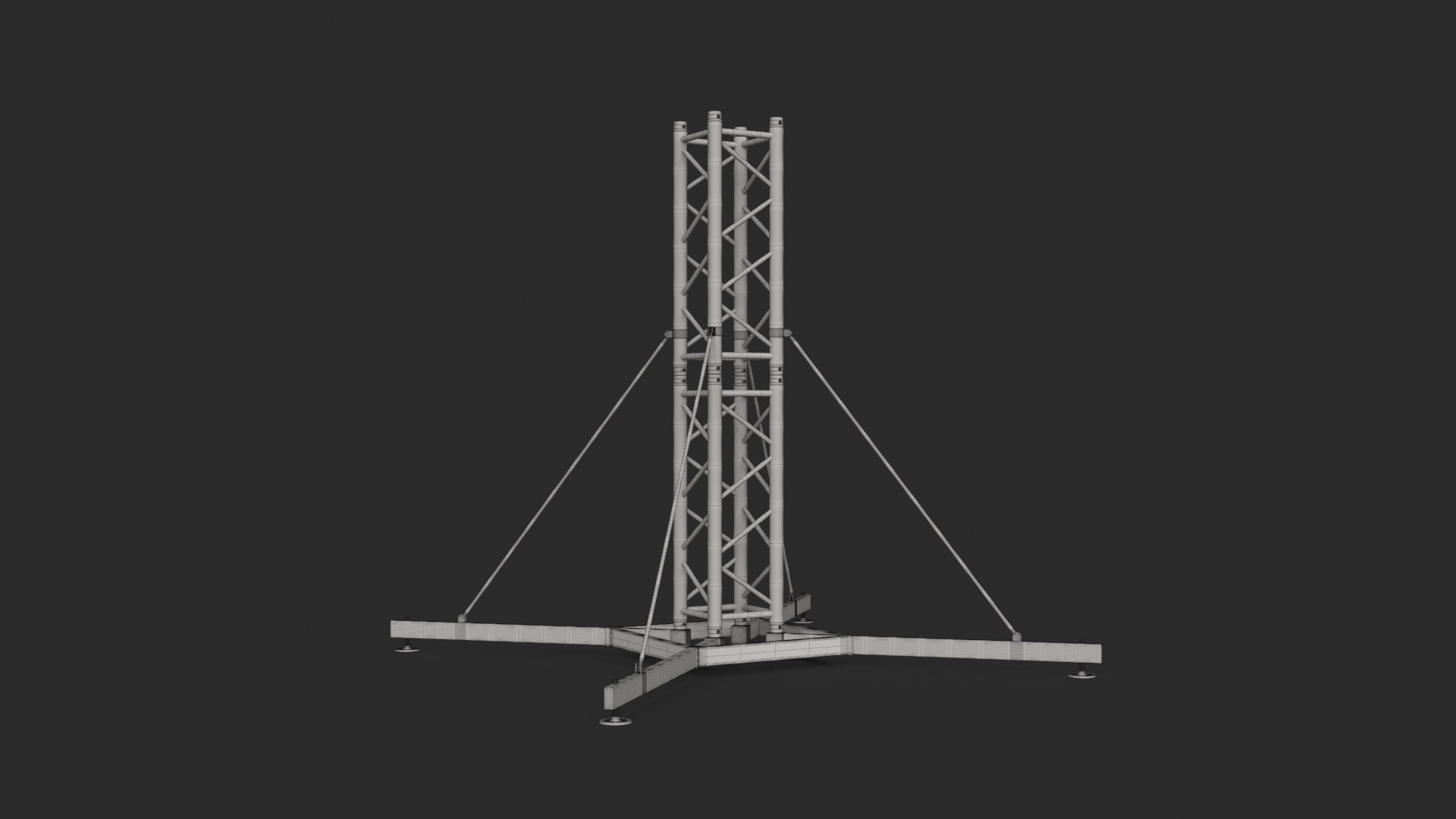 3D Square Stand Model - TurboSquid 1228171