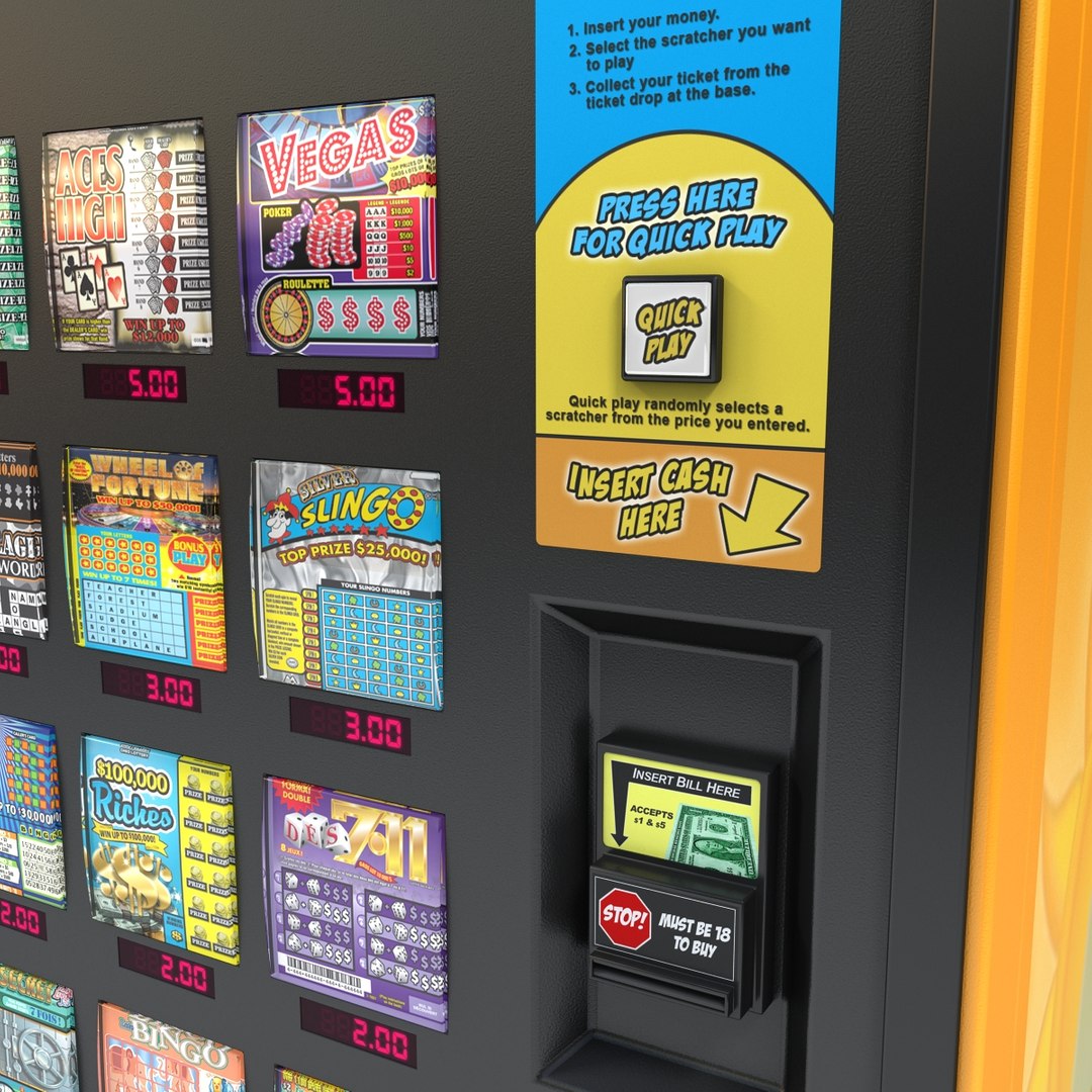Lotto Machine 3d Model