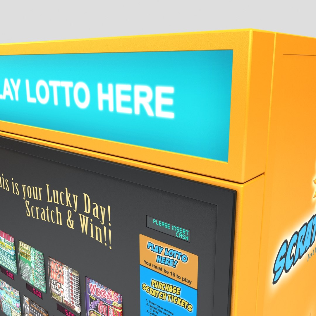 Lotto Machine 3d Model