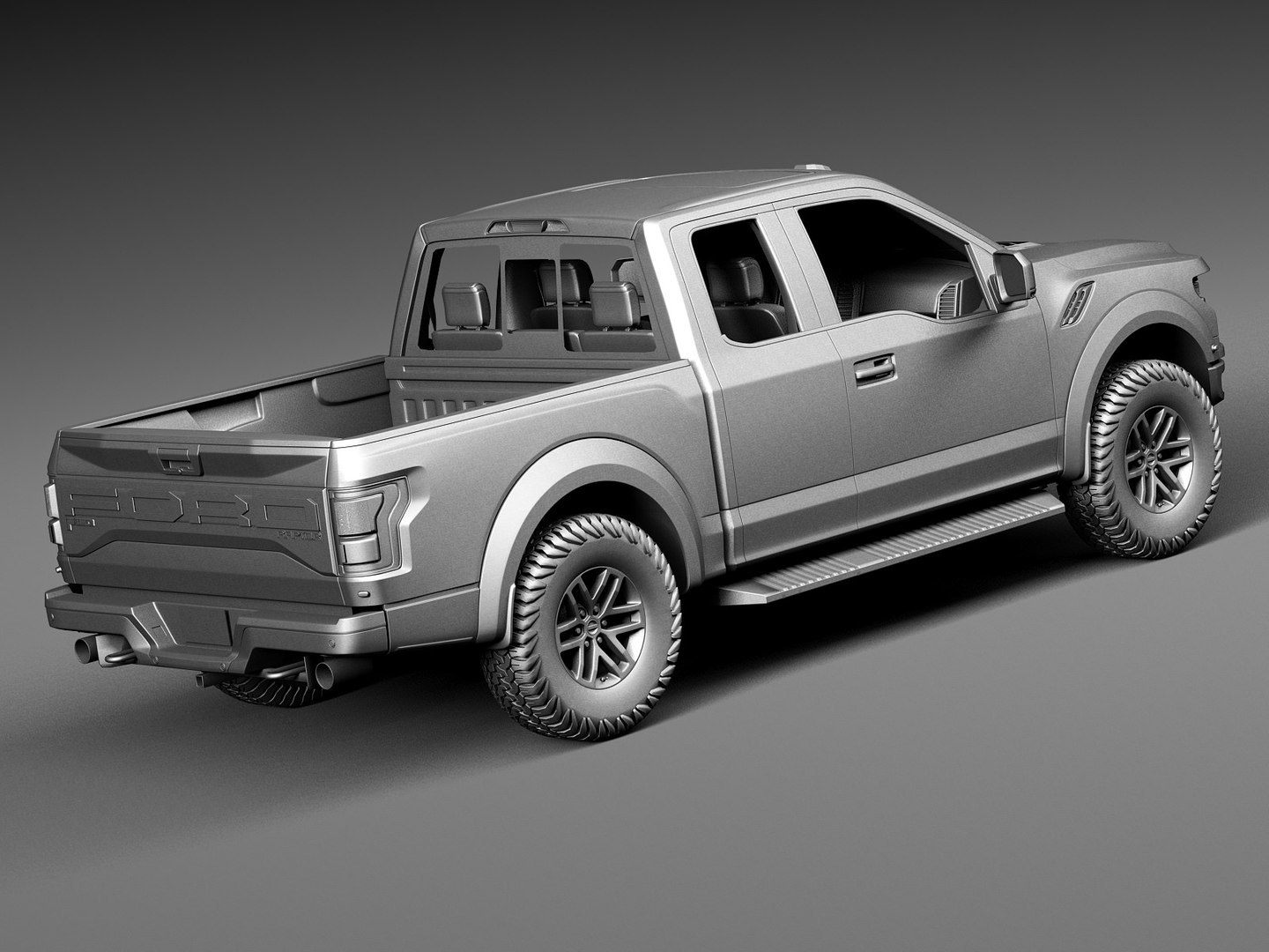 3d 2017 F-150 Raptor