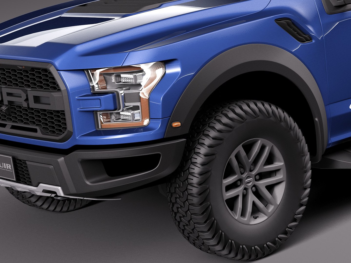 3d 2017 F-150 Raptor