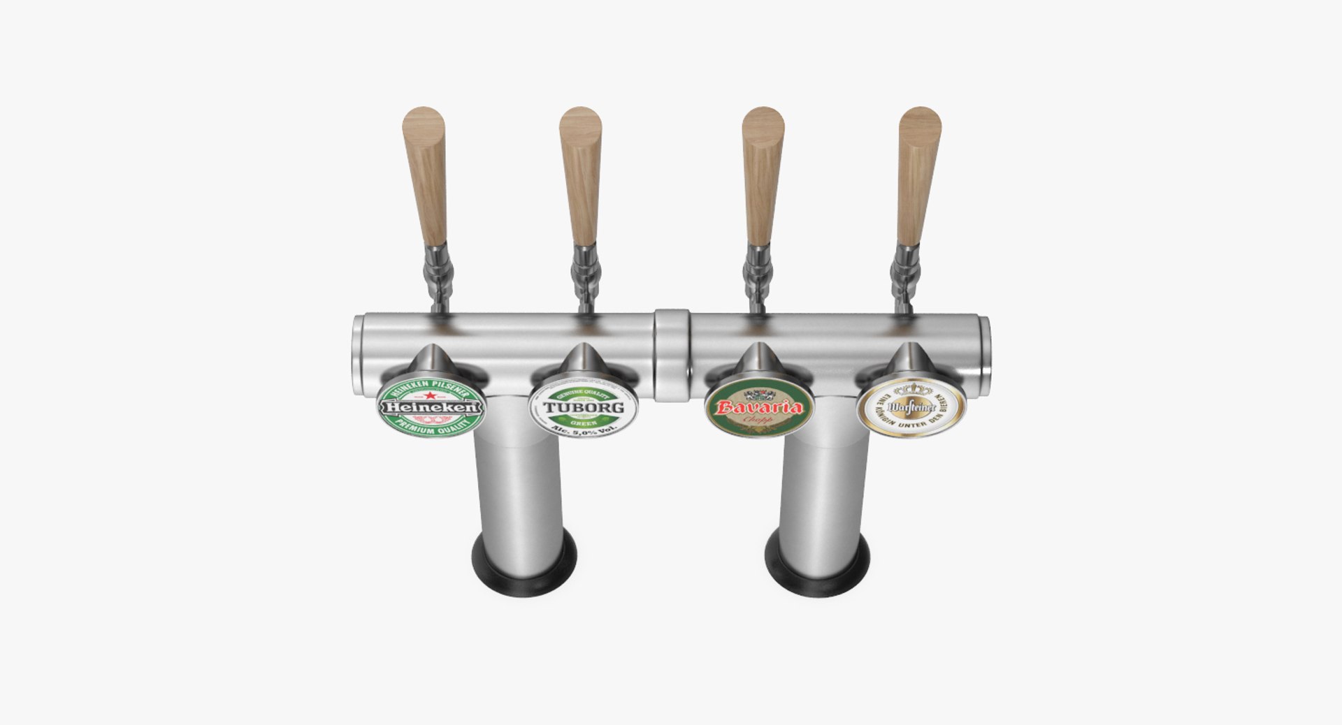 Beer Tap 3D Model - TurboSquid 1269715