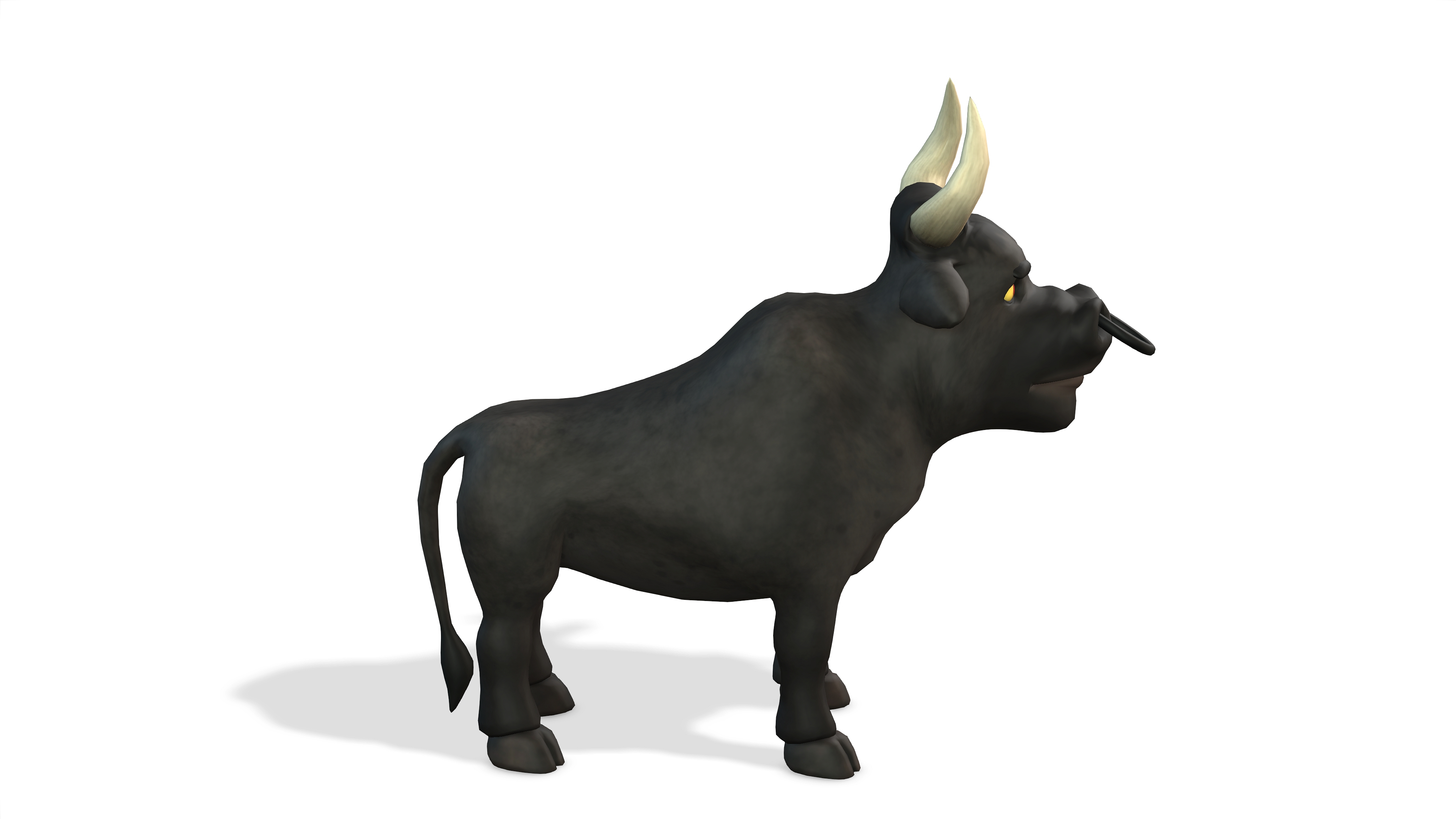 Bull animation 3D model - TurboSquid 1705724
