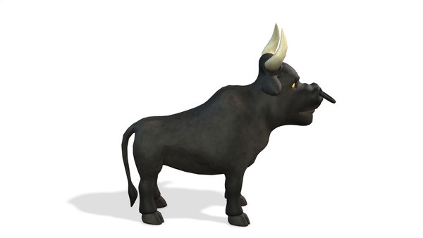 modelo 3d Toro animal de dibujos animados modelo 3D - TurboSquid 1705724
