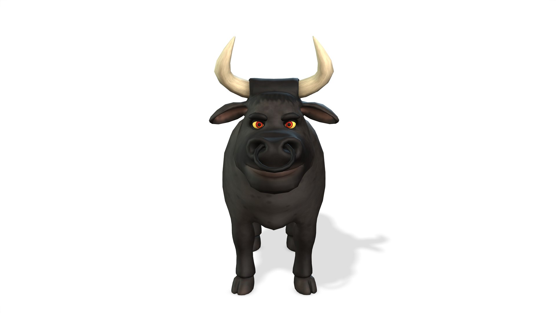 Bull Animation 3D Model - TurboSquid 1705724