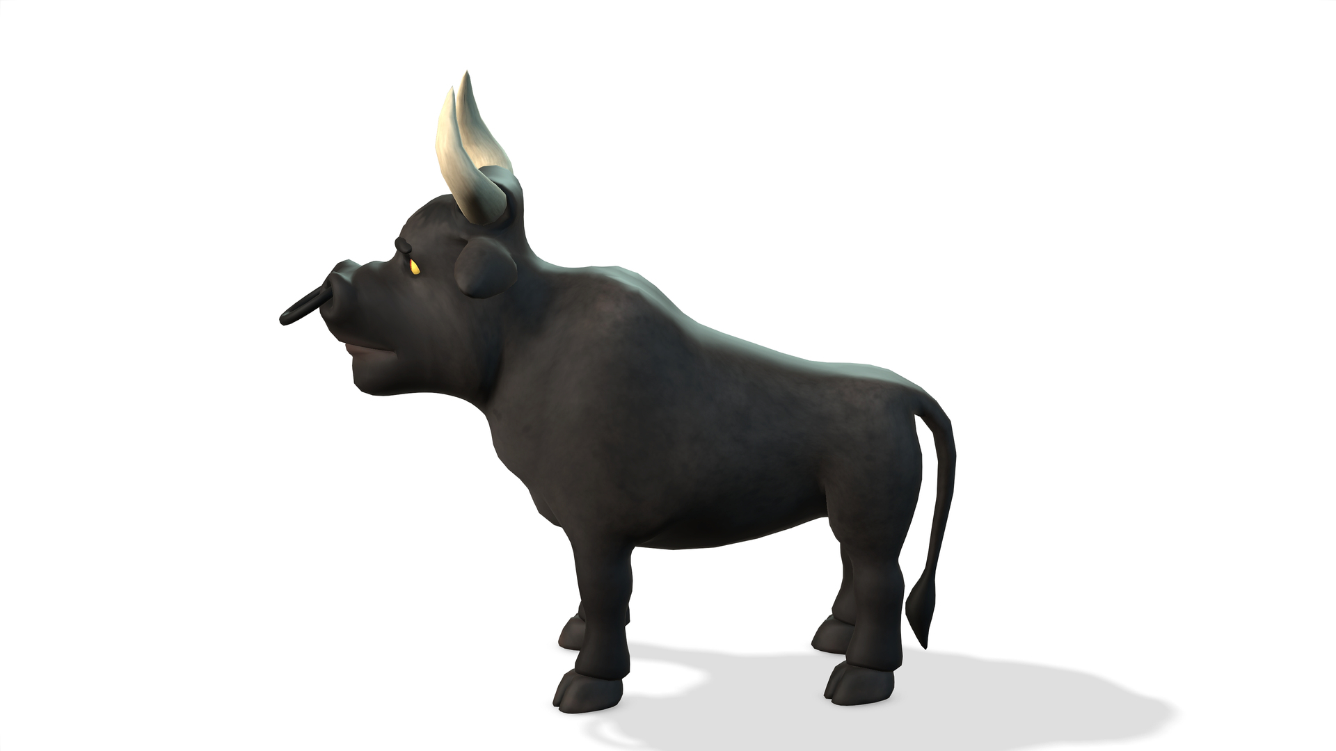 Bull animation 3D model - TurboSquid 1705724