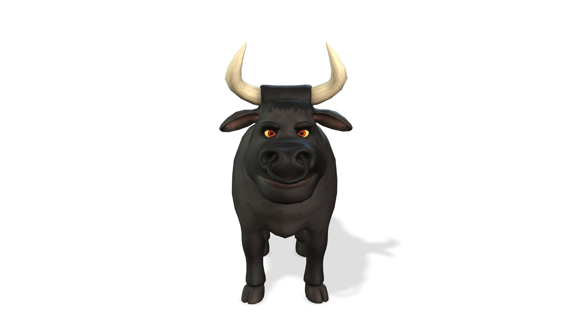 Bull Animation 3D Model - TurboSquid 1705724