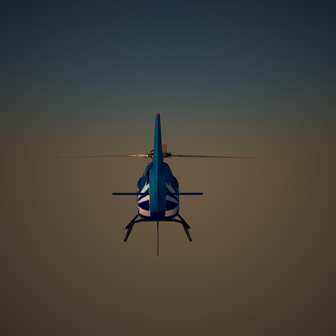 Eurocopter Waa Helicopter 3d Model