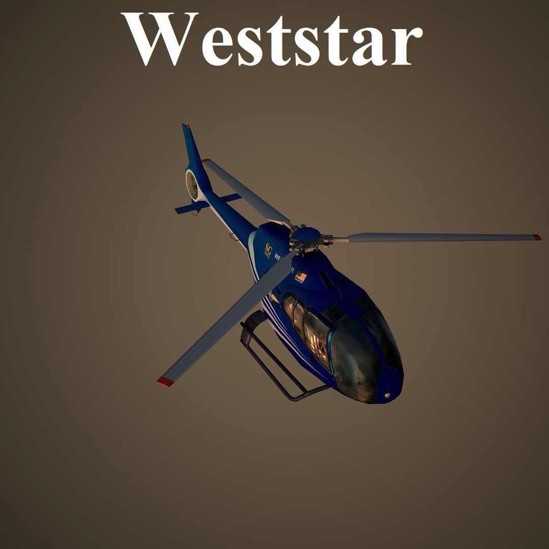 Eurocopter Waa Helicopter 3d Model