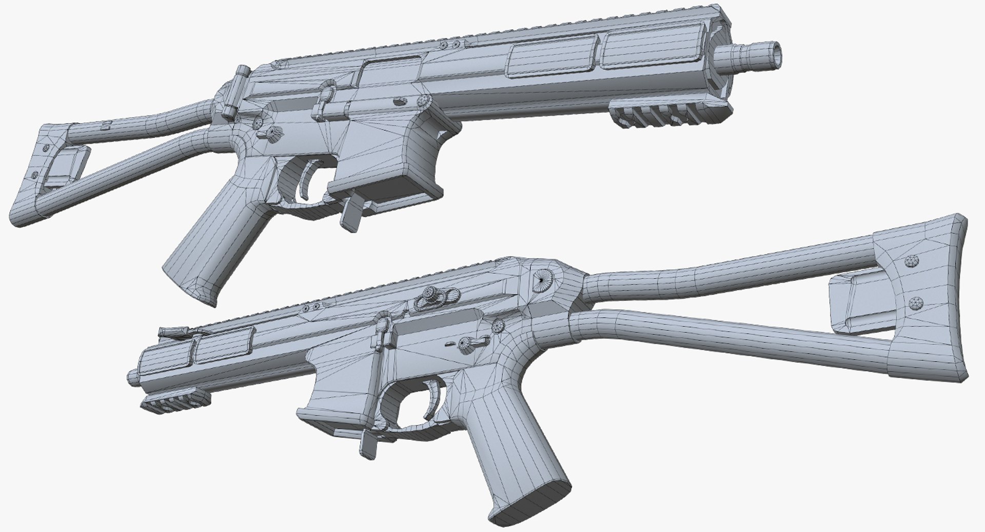 Lwrc smg-45 3D model - TurboSquid 1171433