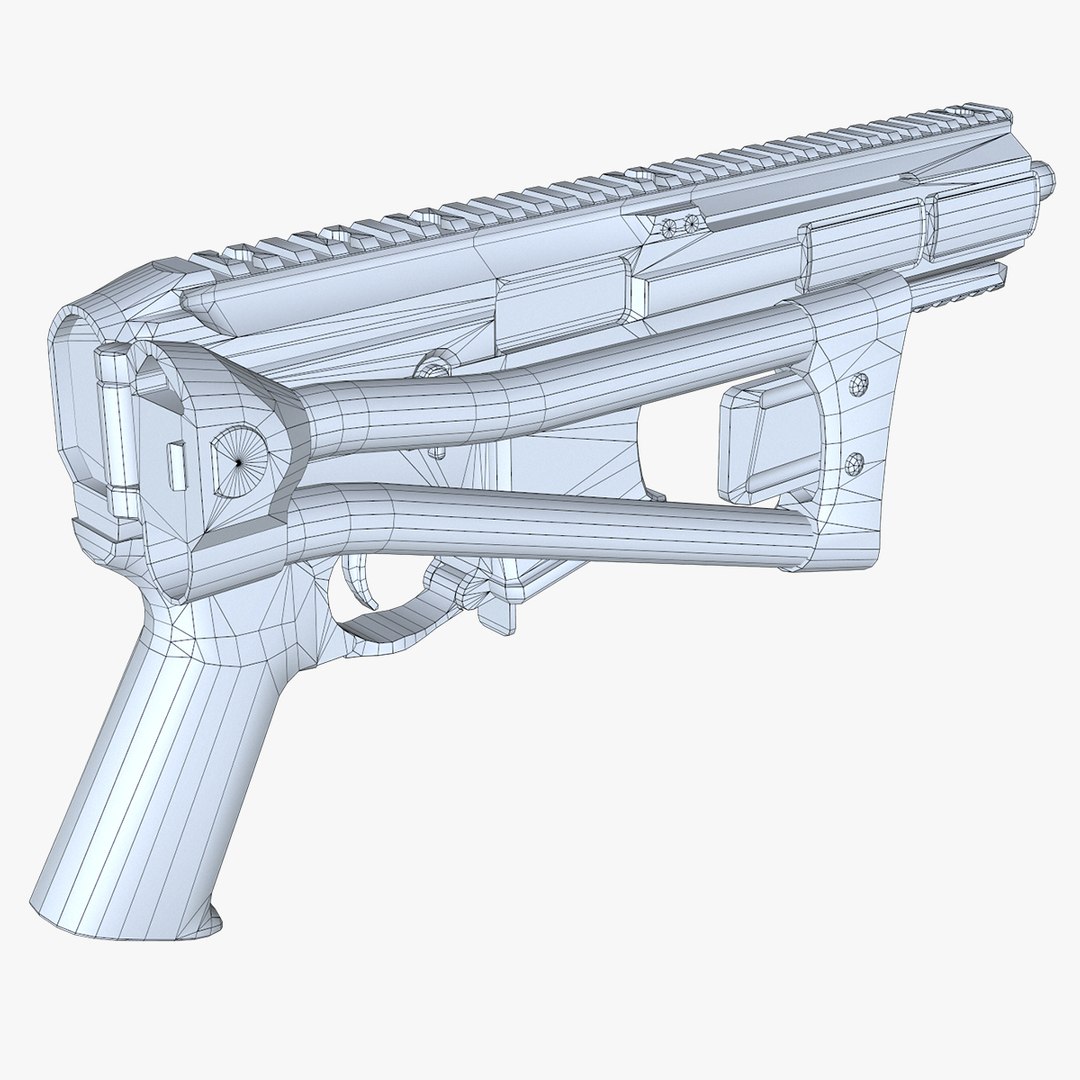Lwrc smg-45 3D model - TurboSquid 1171433