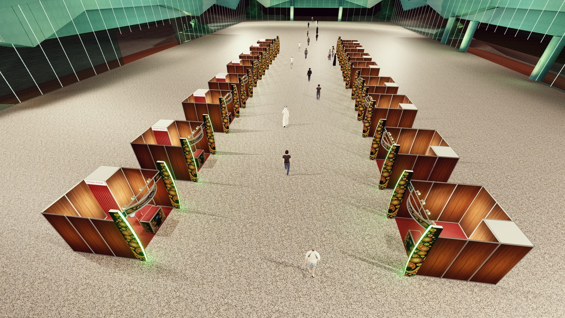 3x3 System Octanorm Booth Design 3D Model - TurboSquid 1905432