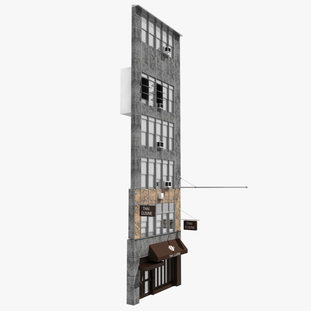 3d New York Building Model