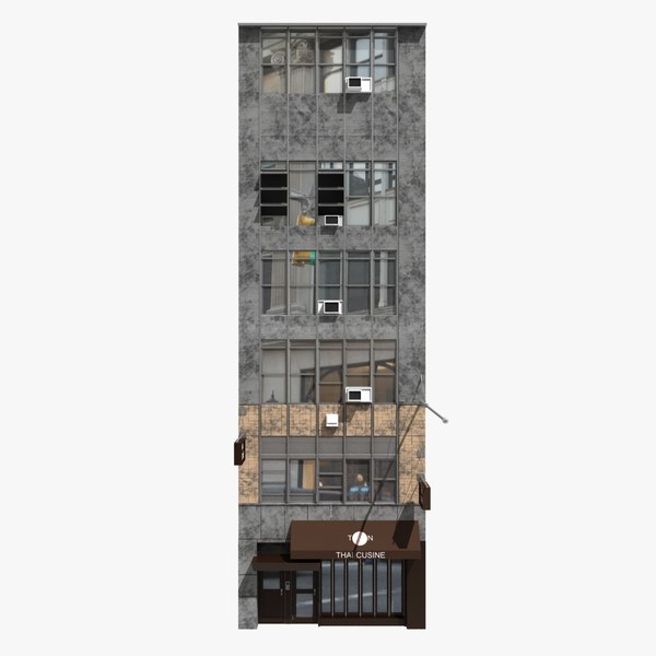 3d new york building model