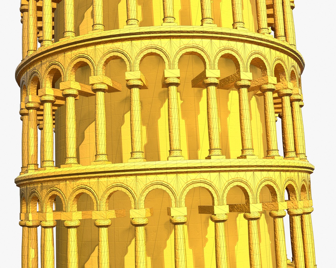 Pisa Tower PBR 3D Model - TurboSquid 1744479