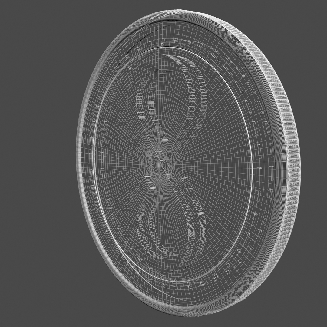 3D Cosmo Coin Cryptocurrency Gold Coin - TurboSquid 1784038