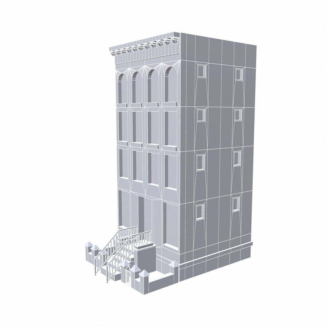 3D Nyc Building 2 - Model - TurboSquid 1613460