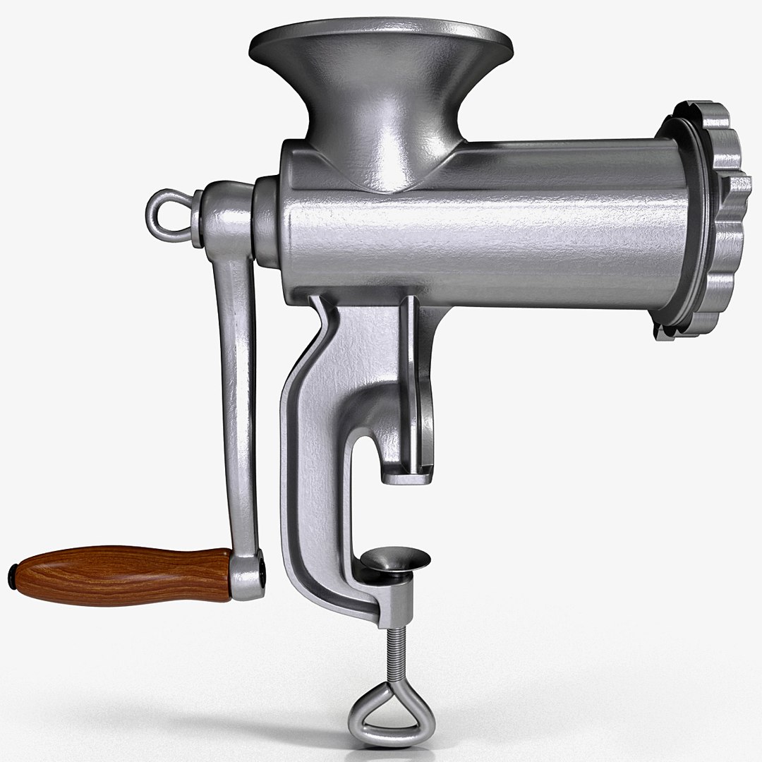 3d Model Manual Meat Grinder