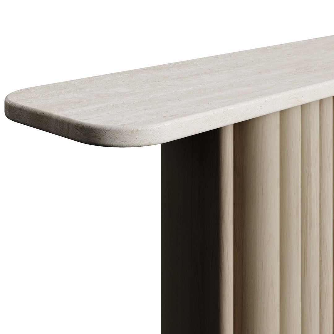 Sixpenny Enzo Console Table 3D Model - TurboSquid 2076579