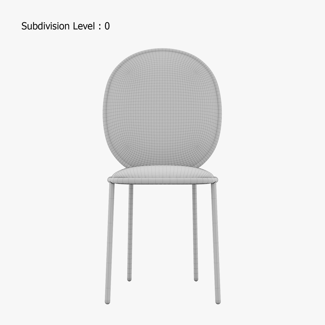 Stay Dining Chair 3ds