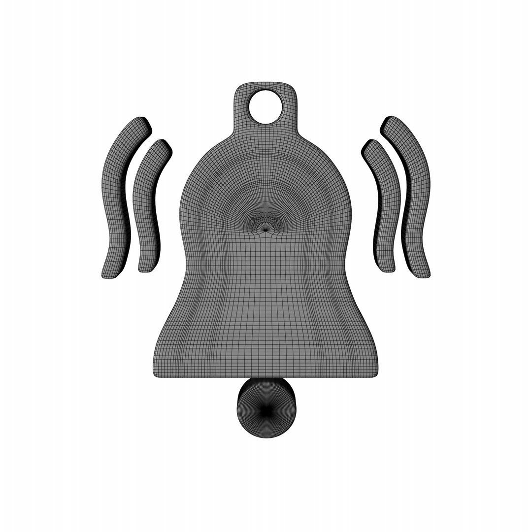 Bell Symbol 3D Model - TurboSquid 2313853
