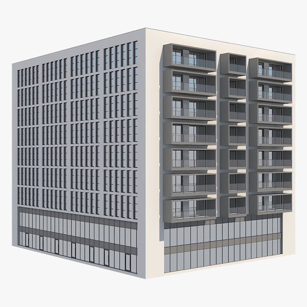 Office Building 3D Models for Download | TurboSquid