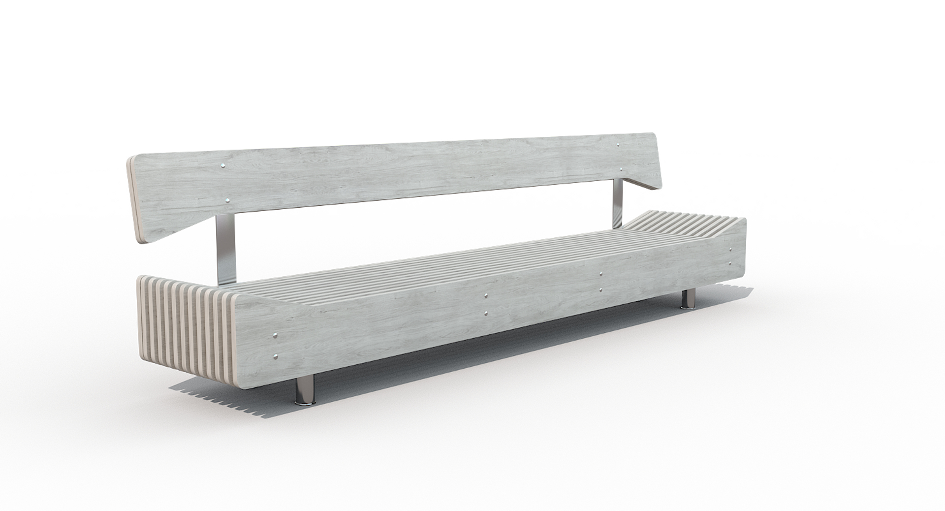 Bench Elements Seating 3D Model - TurboSquid 1254244