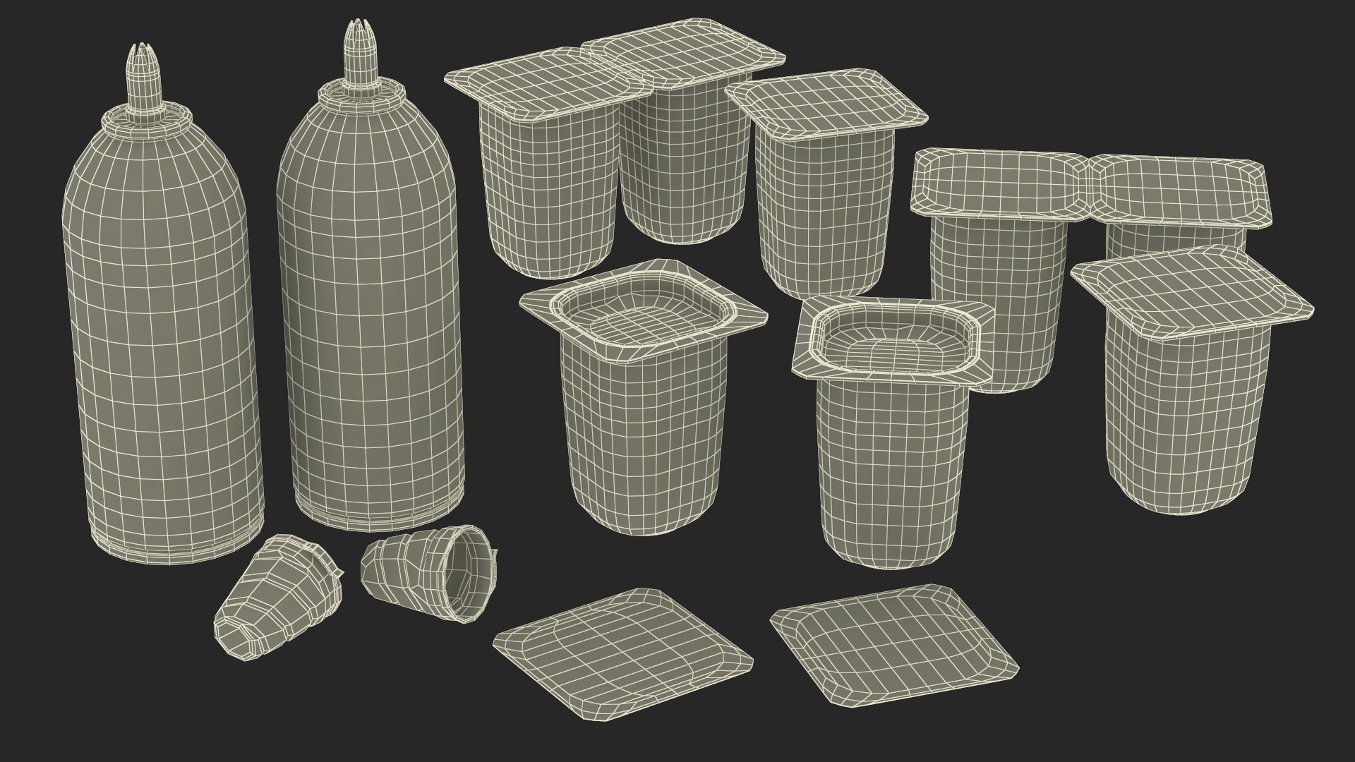 3D model Multideck Display Showcase Chiller - TurboSquid 2117307