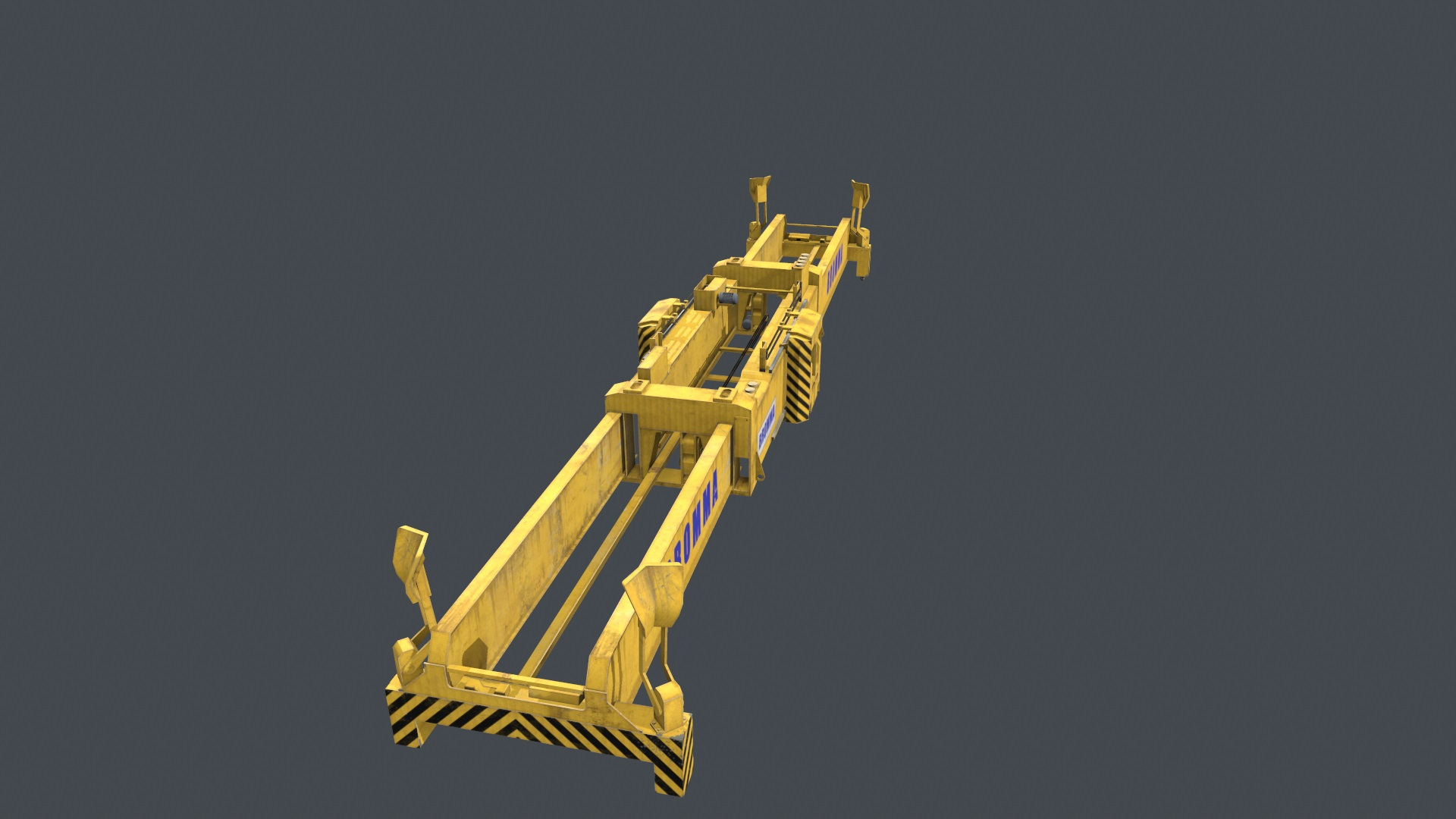 Container Spreader 3D Model - TurboSquid 1960821