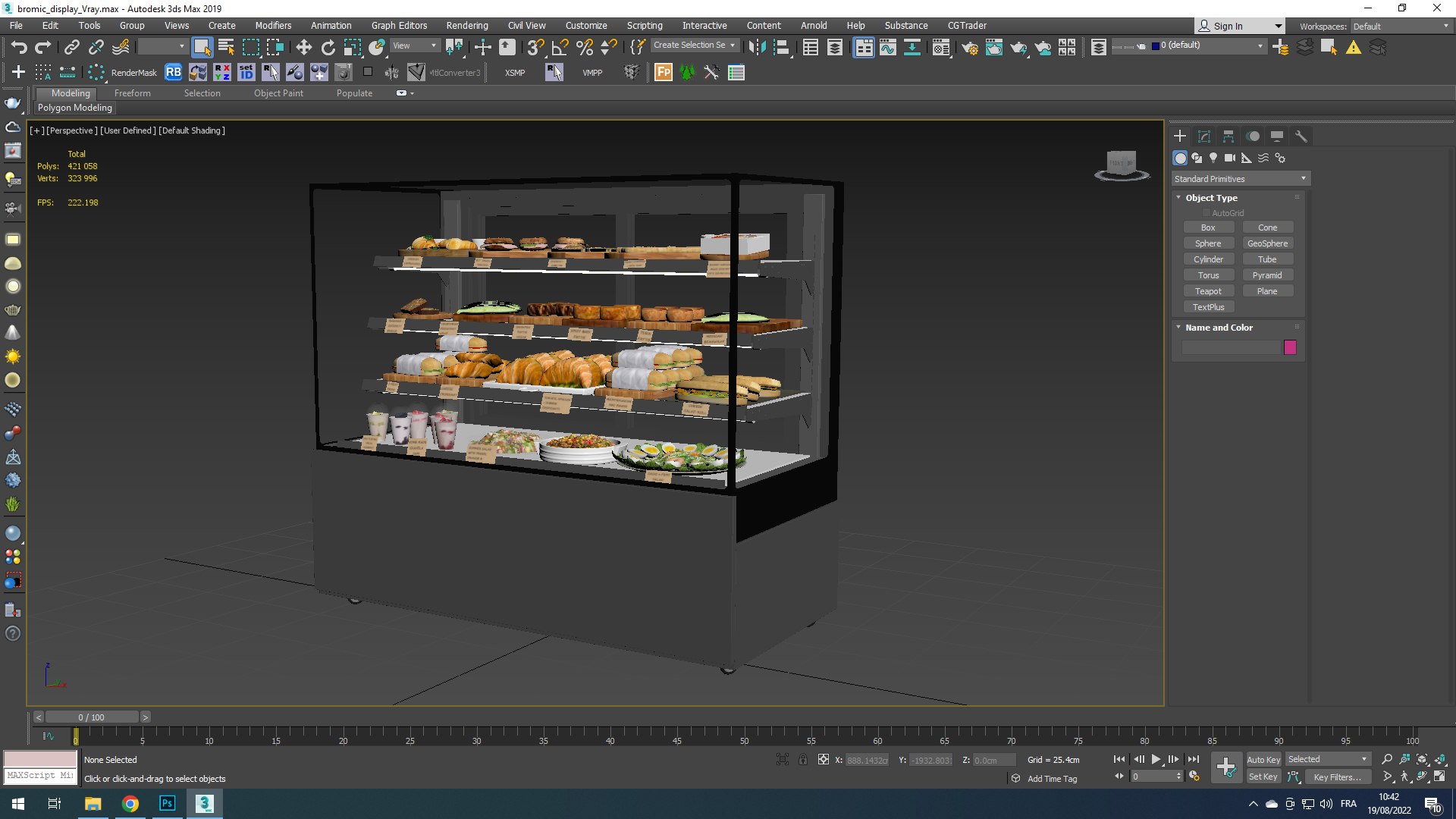Ambient Food Display 3D Model - TurboSquid 1945925