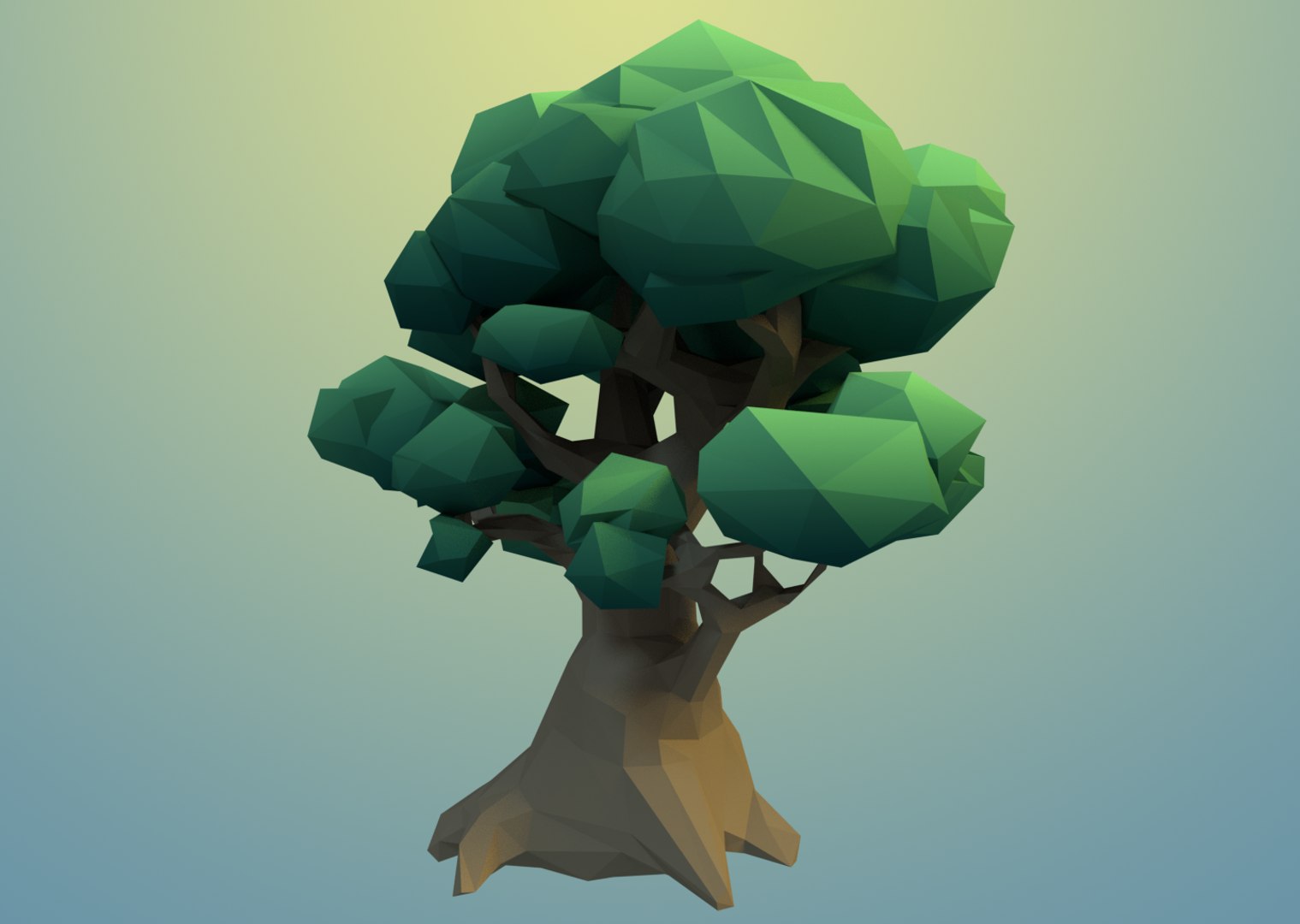 Big Tree Plants 3D - TurboSquid 1353871
