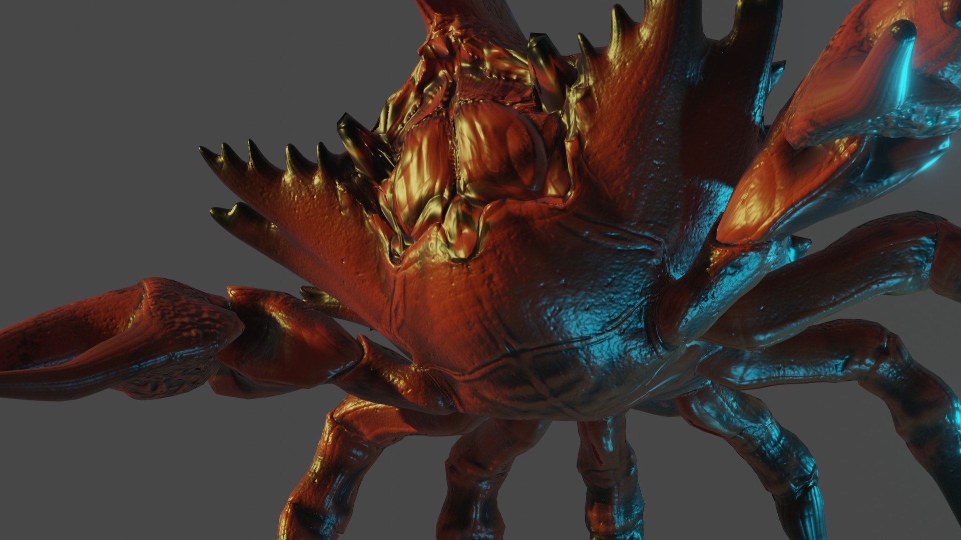 Crab 3D Model - TurboSquid 1368283