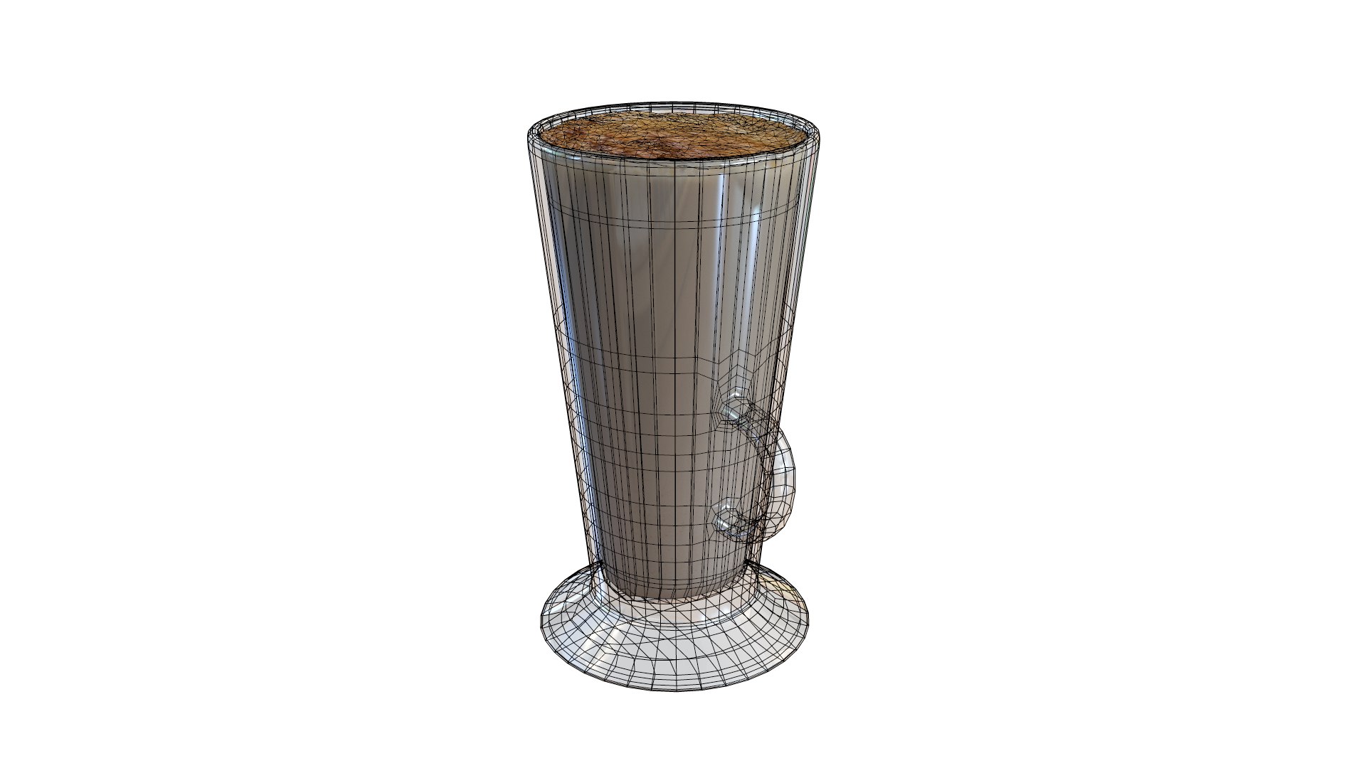 Free Coffee Latte 3D Model - TurboSquid 1793640