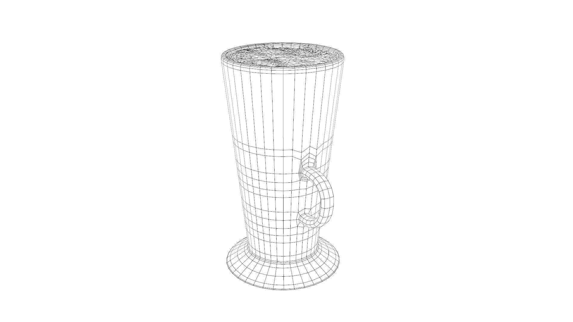 Free Coffee Latte 3D Model - TurboSquid 1793640