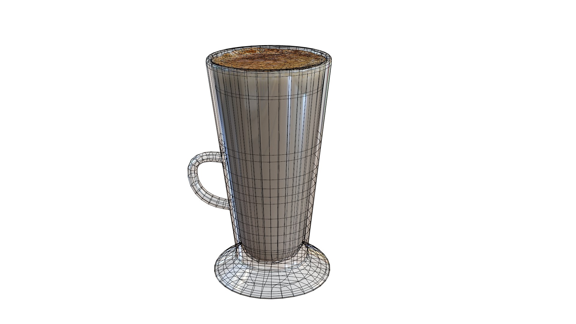 Free Coffee Latte 3D Model - TurboSquid 1793640