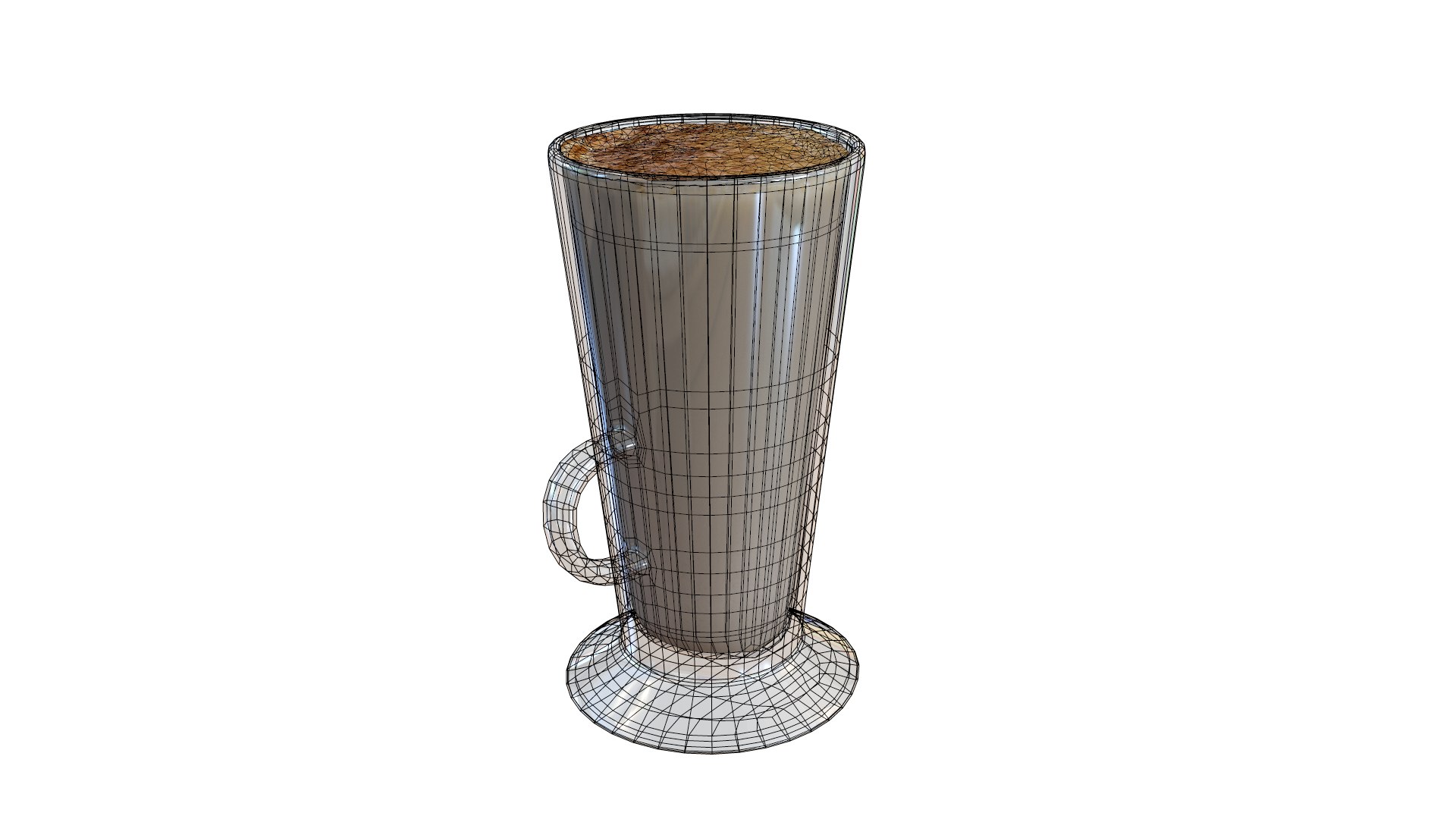 Free Coffee Latte 3D Model - TurboSquid 1793640