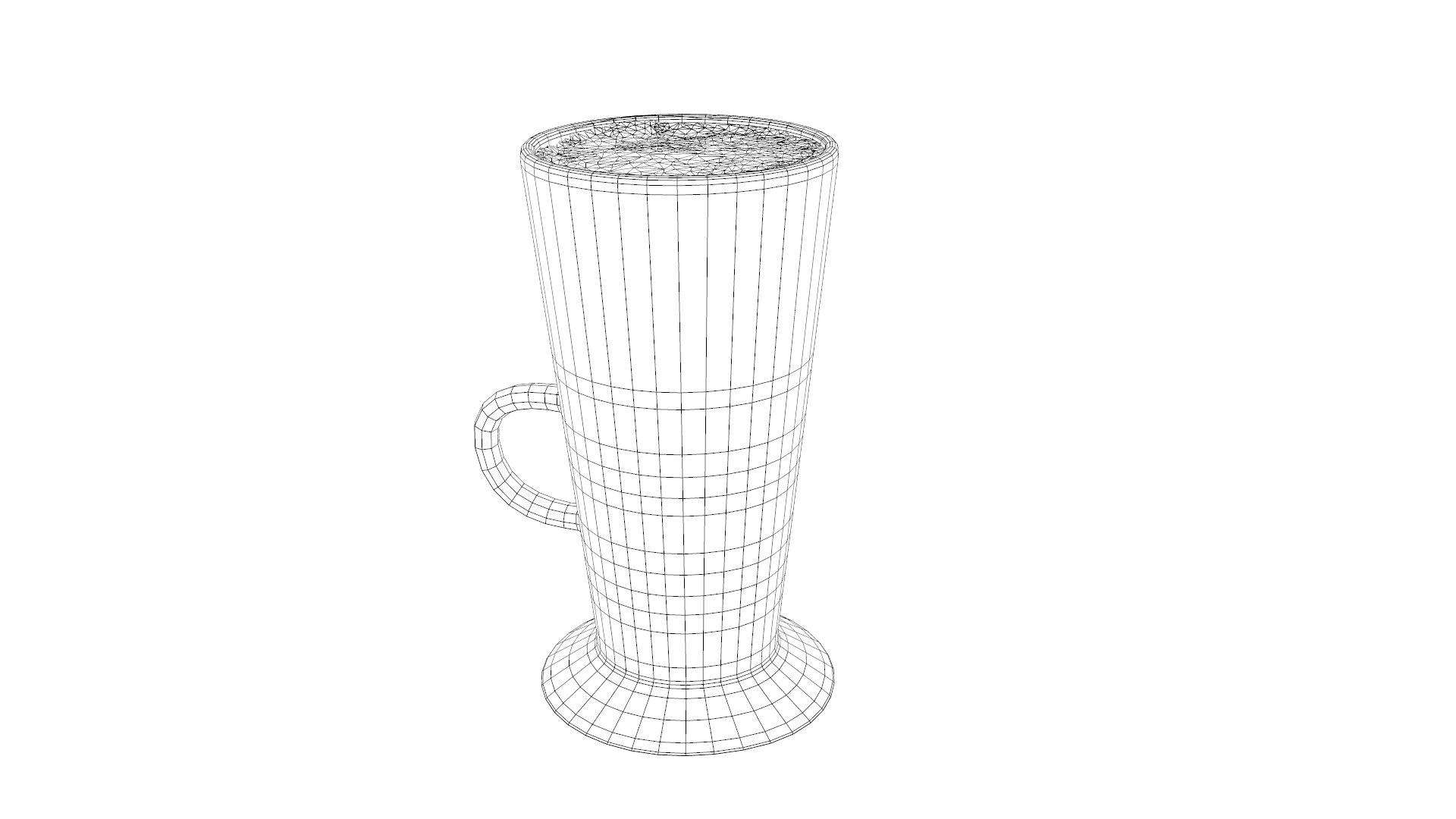 Free Coffee Latte 3D Model - TurboSquid 1793640
