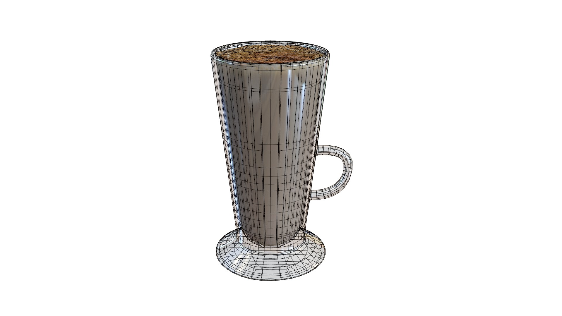 Free Coffee Latte 3D Model - TurboSquid 1793640