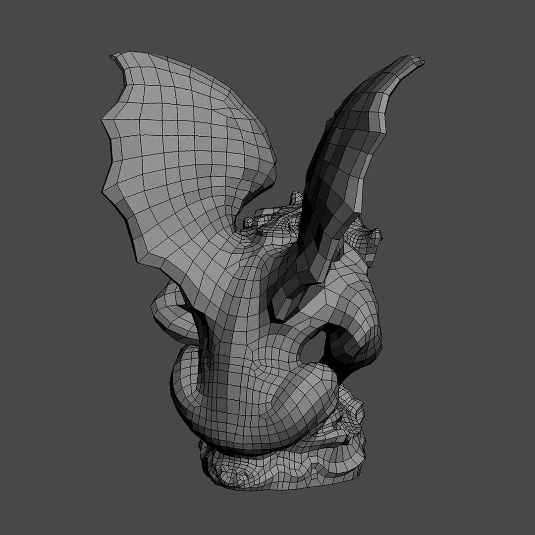 gargoyle pack 3d model