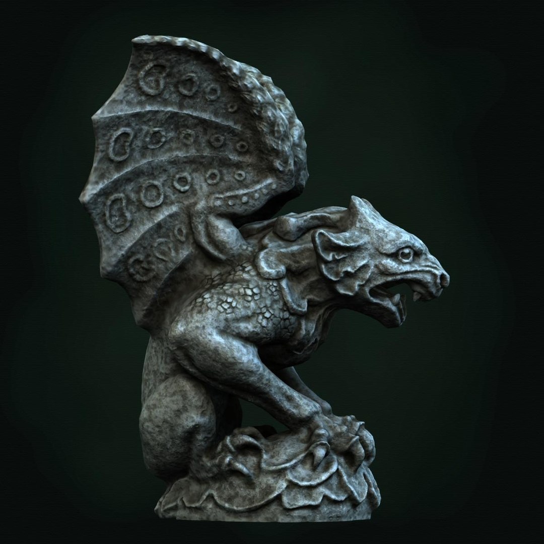 gargoyle pack 3d model