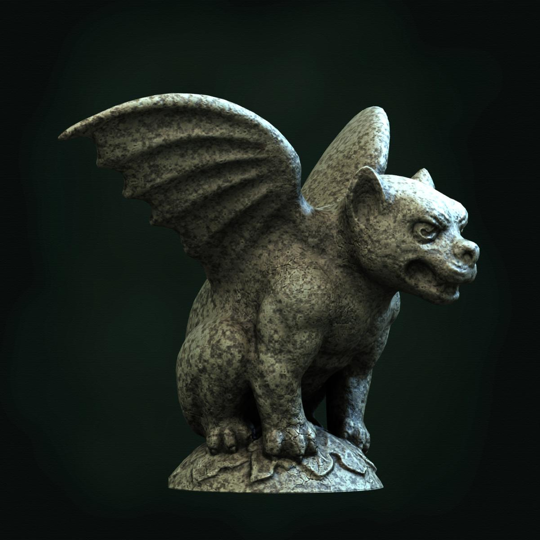 gargoyle pack 3d model